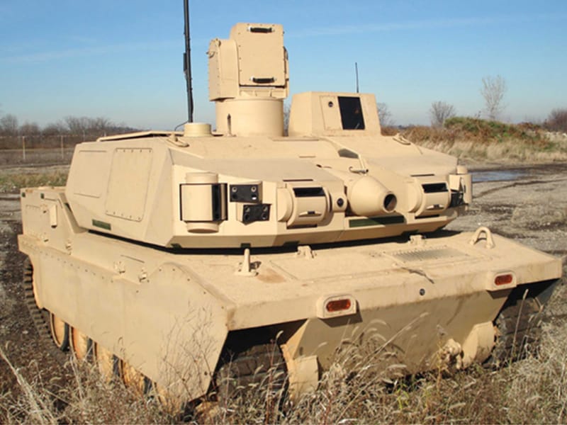 BAE Systems Black Knight Tank - Unmanned Combat Vehicle | Military Machine