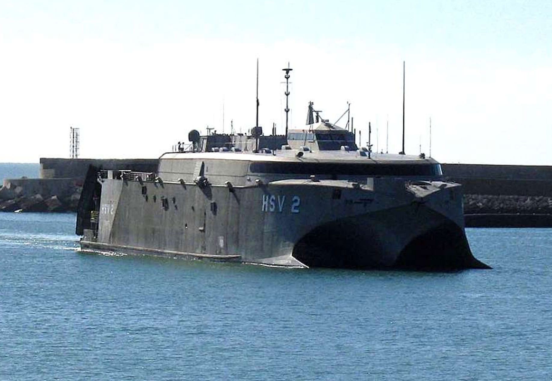 HSV-2 Swift - The Navy’s Proof Of Concept Catamaran | Military Machine