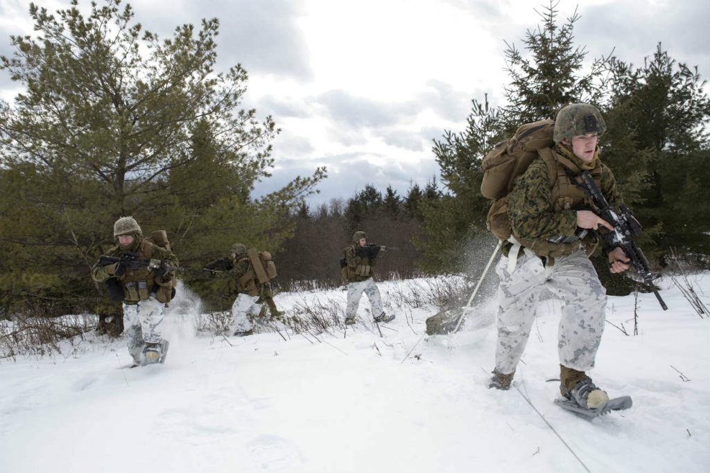 Canadian Armed Forces through snow | Military Machine