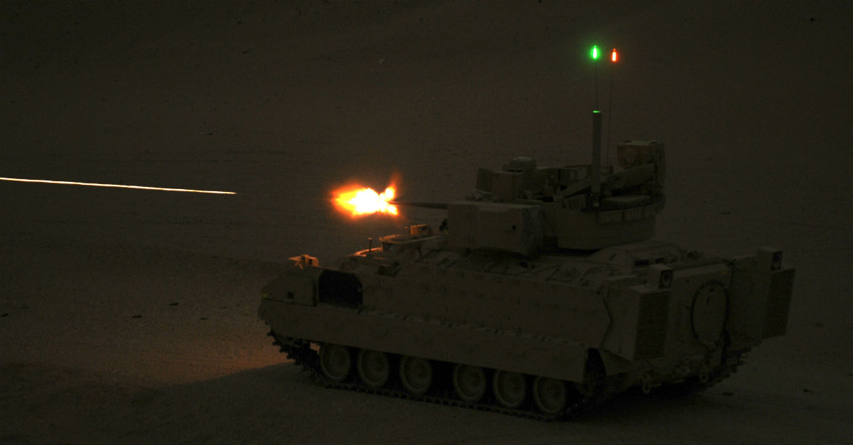 M2 Bradley Firing | Military Machine
