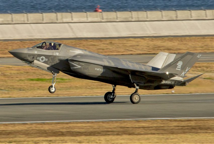 F-35 during landing | Military Machine