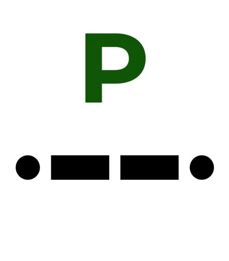 P, morse code | Military Machine