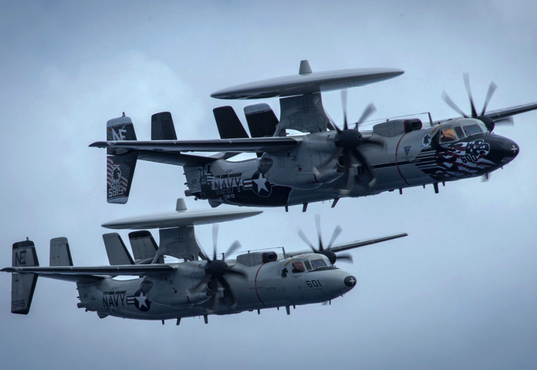 Beautiful-Images-of-the-E-2-Hawkeye-Aircraft | Military Machine