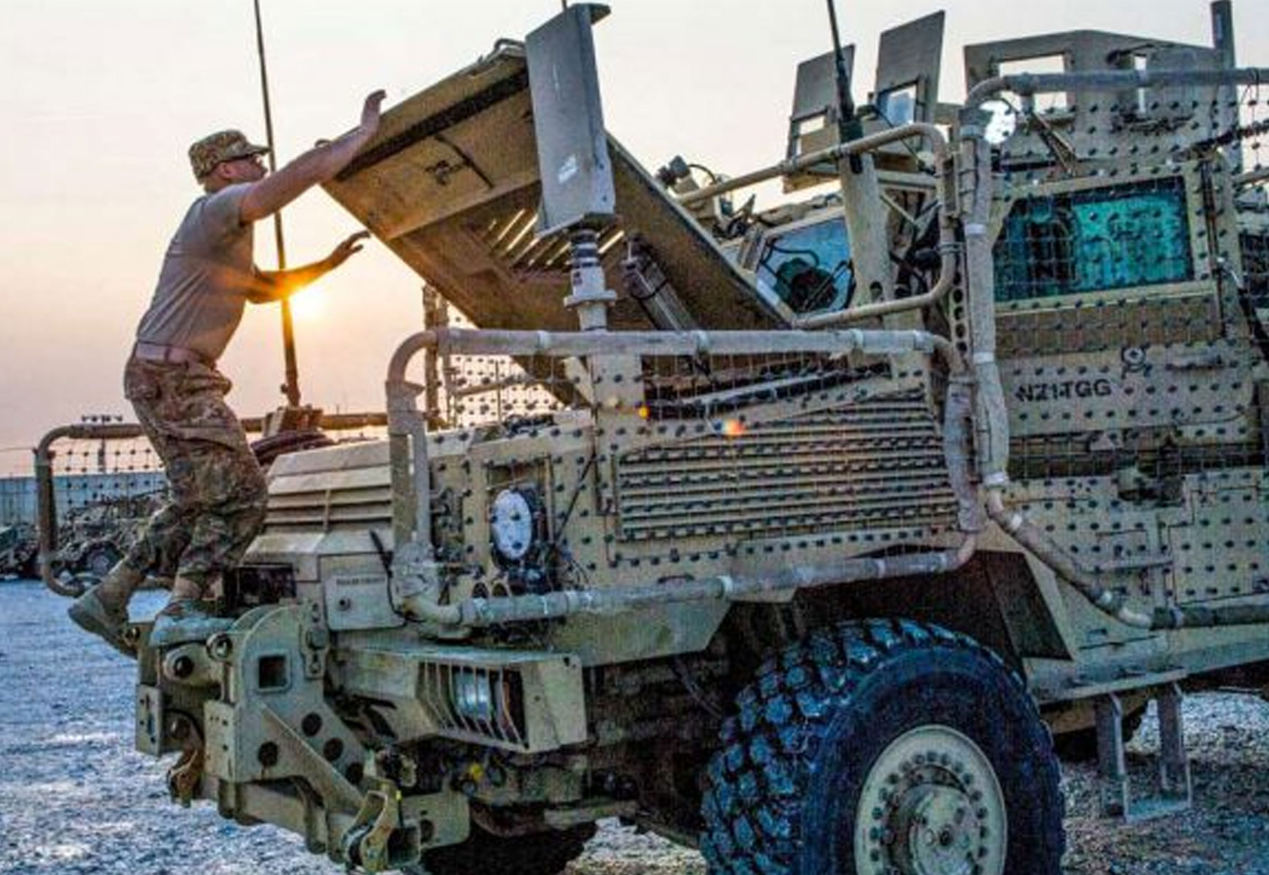 The-Cougar-Mine-Protected-Armored-Patrol-Vehicle-(MRAP) | Military Machine